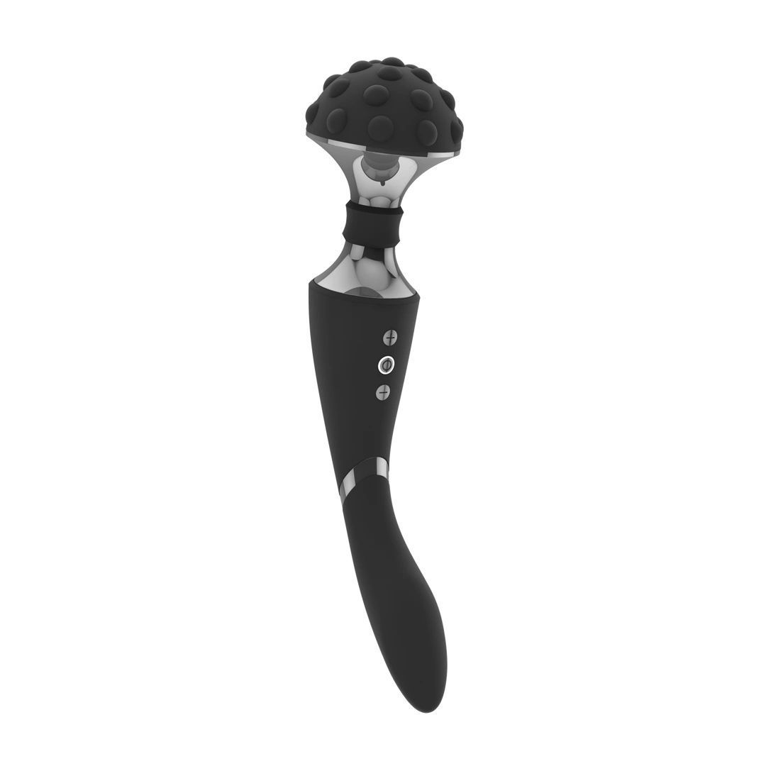 Вібромасажер Vive Shiatsu Bendable Massager Wand, 28.6 см (чорний)